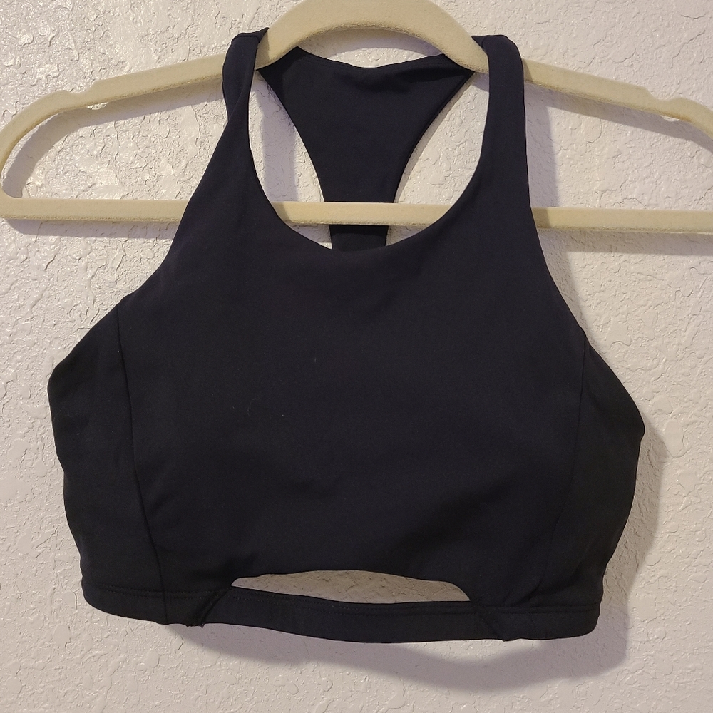 Alphalete Pulse Surge Bra - Small -Black - Gem